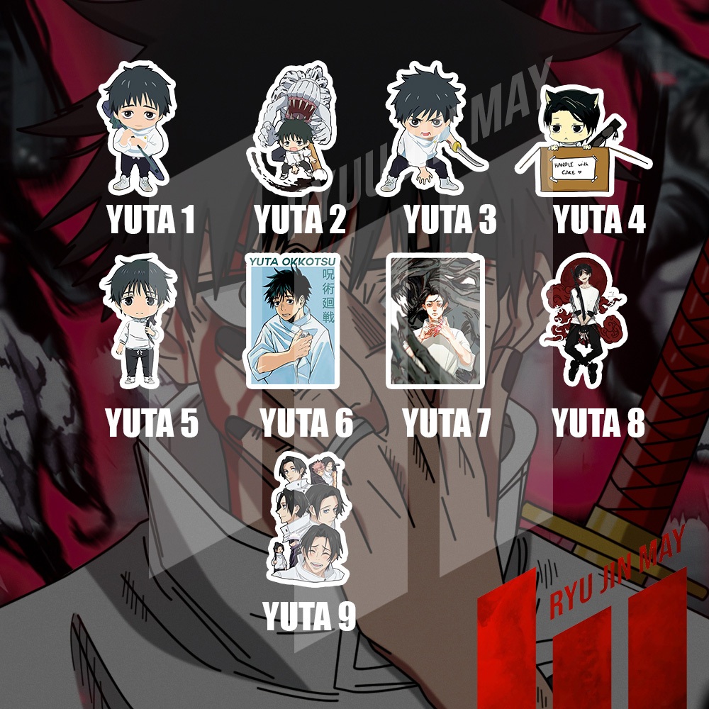 Jual Sticker Anime - Jujutsu Kaisen - Yuta Okkutsu | Shopee Indonesia