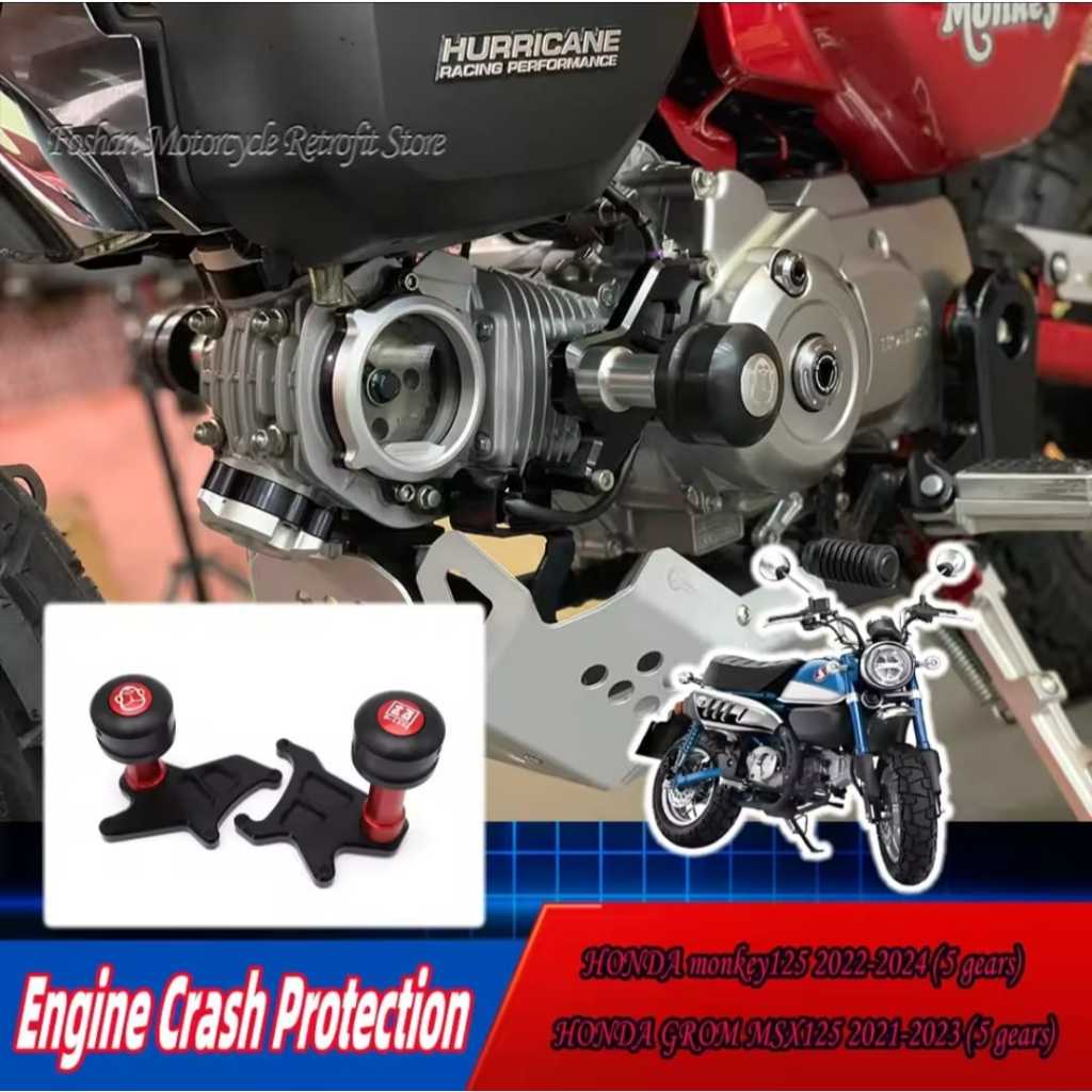 Jual Crash Bar Protection Engine Guard For Honda Monkey 125 Grom MSX125 ...