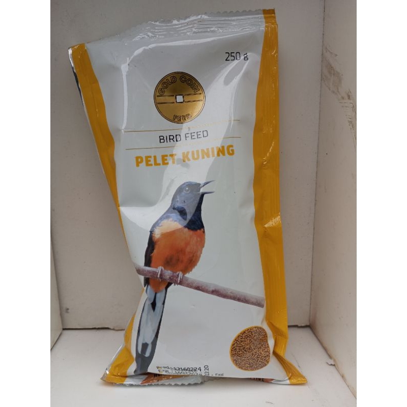 Jual Gold Coin Pelet Kuning Bird Feed 250g | Shopee Indonesia