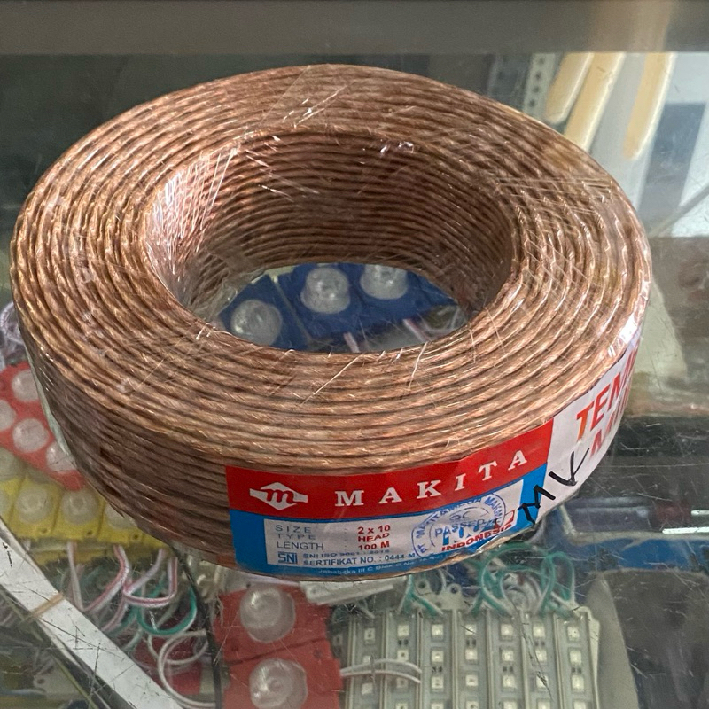 Jual Kabel Head kabel skerm isi 3 Audio Stereo Makita gold | Shopee ...