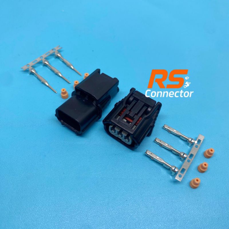 Jual SOCKET SOKET CONNECTOR LAMPU BELAKANG STOPLAMP PIN 3 HONDA VARIO ...