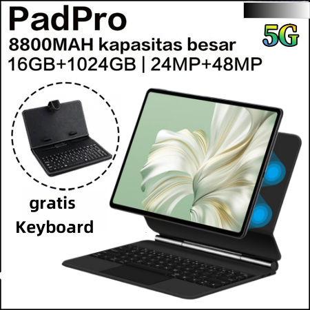 Jual Tablet PC Baru PadPro 16GB+1024GB 12.1 Inch Tablet Android Full ...