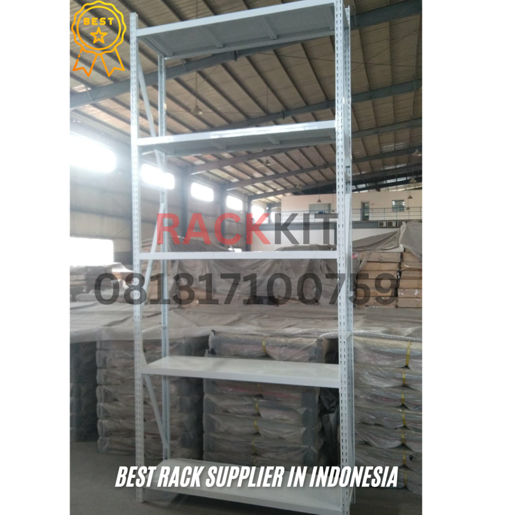Jual Rak Gudang Besi - Light Duty Rack ( Kapasitas Ringan ) - Starter ...
