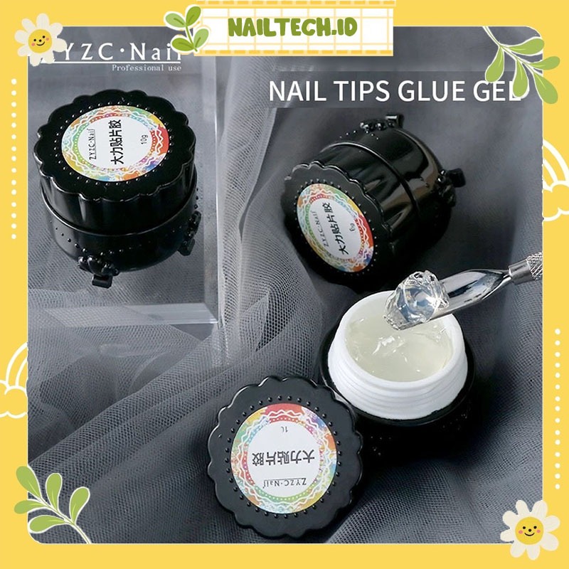 Jual ZYZC Nail Tip Glue / Lem Soft Nail Tip Gel UV / Lem Kuku UV ...