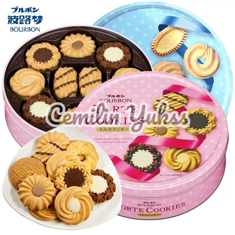 Jual Bourbon Torte Cookies 310g Bourbon Butter Cookies 297g Cookies ...