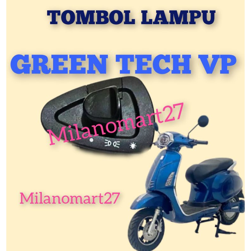 Jual saklar lampu green tech vp switch lampu green tech vp tombol lampu ...