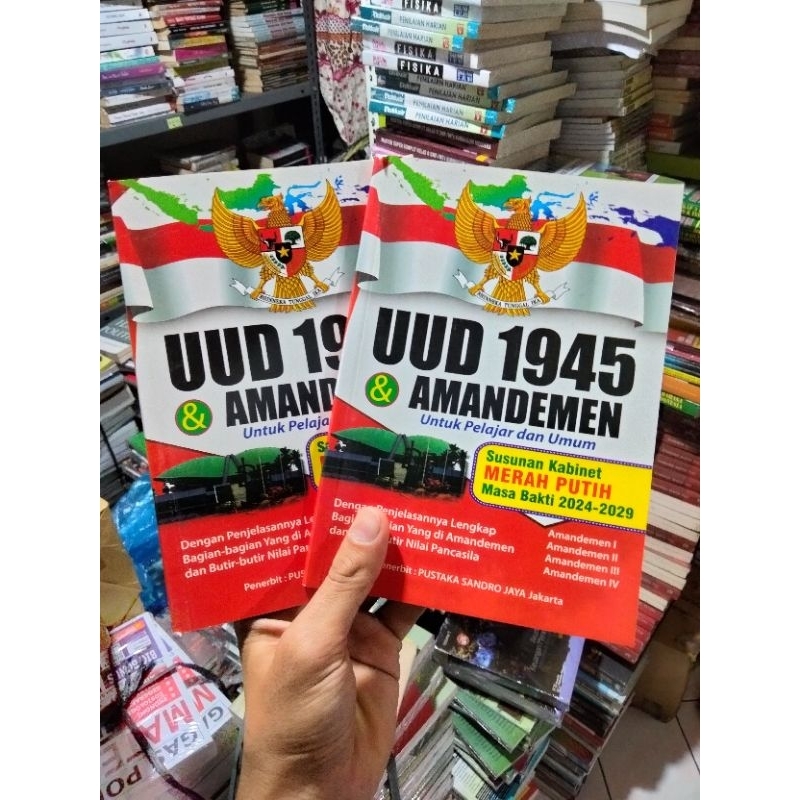 Jual Produk Original UUD 1945 & AMANDEMEN UNTUK PELAJAR DAN UMUM SUSUNAN KABINET MERAH PUTIH ...
