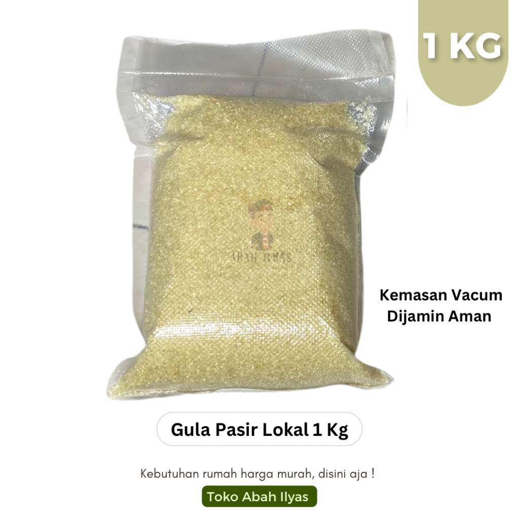 Jual Gula Pasir 1 Kg Kemasan Premium | Shopee Indonesia