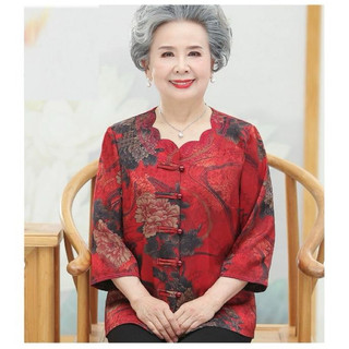 Jual Atasan CNY Goodluck Cheongsam Blouse TM 0009 original Three M baju ...