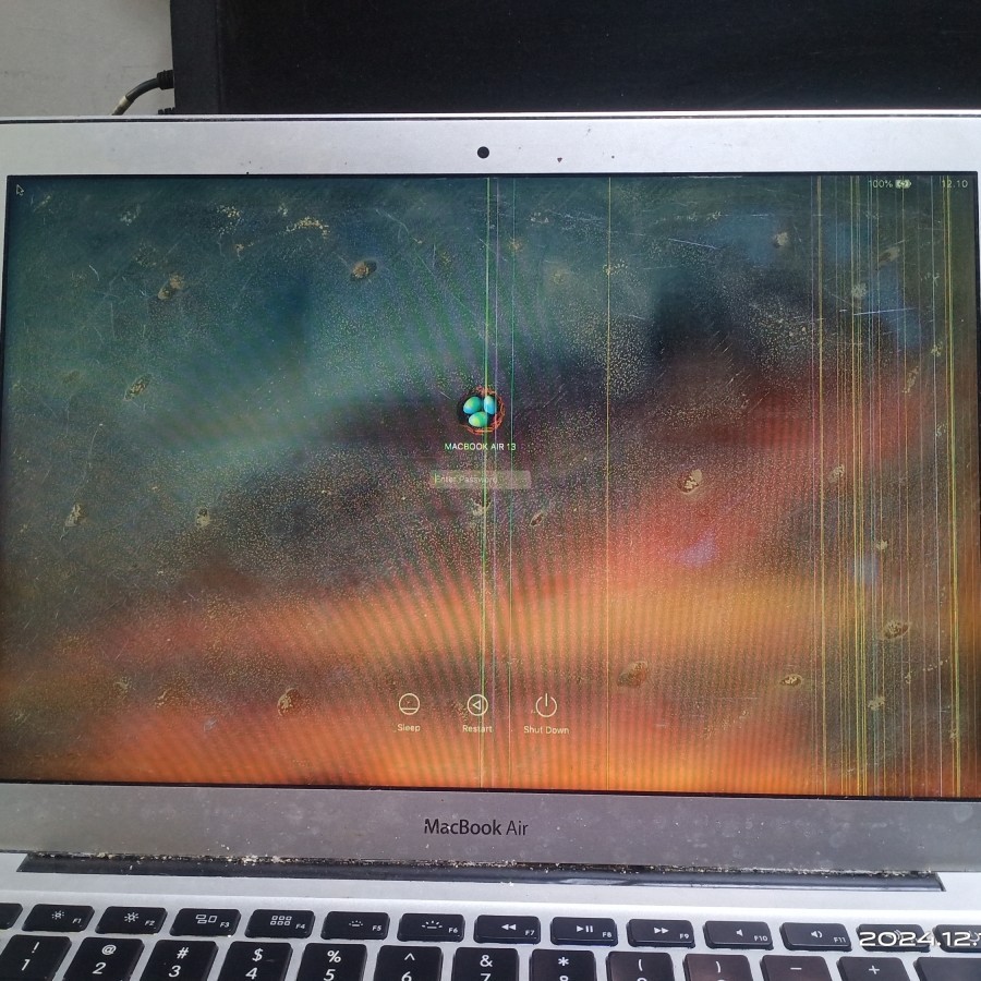 Jual lcd fullset macbook air 13 A1369 2011 minus berkerut dan banyak ...