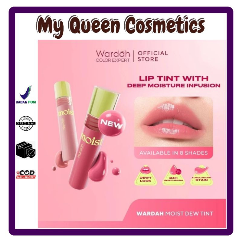 Jual NEW! Wardah Moist Dew Tint 3gr | Shopee Indonesia