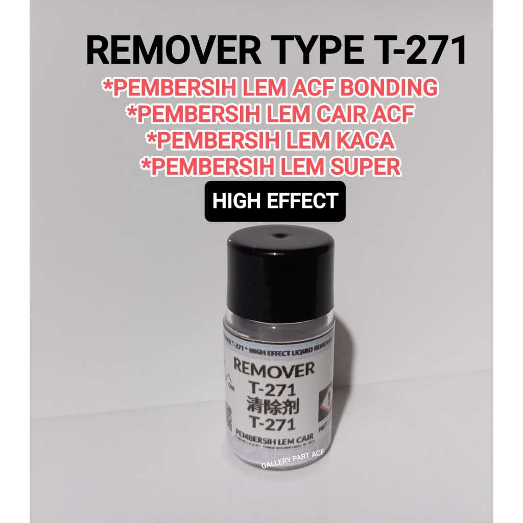 Jual acf remover atau pembersih lem acf bonding /acf ac 7206u / acf 2056 / mata solder T / lem ...