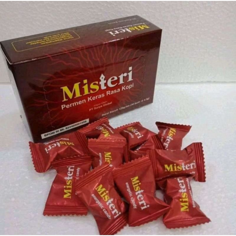 Jual Misteri 100% Original Candy - Permen Kopi Ginseng | Shopee Indonesia