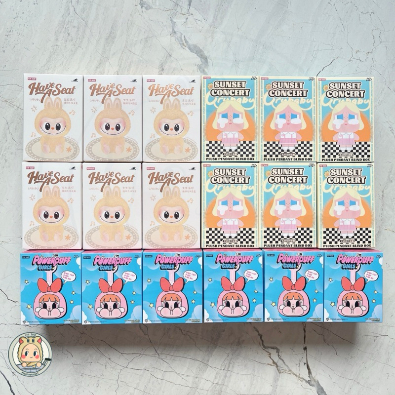 Jual [READY INA] Pop Mart Labubu Have a Seat & Crybaby x Powerpuff ...