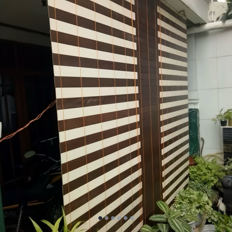 Jual Tirai kerai kere kerey kerai outdor PVC estetik lebar 2 Meter (L x ...