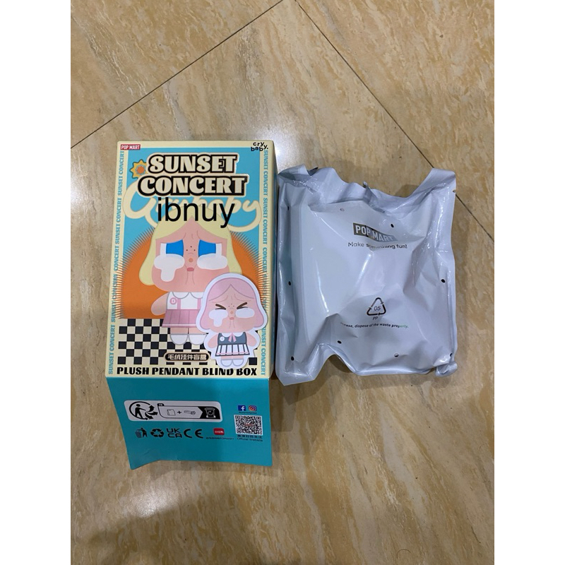 Jual POPMART Cry Baby Sunset Concert Selected Original | Shopee Indonesia