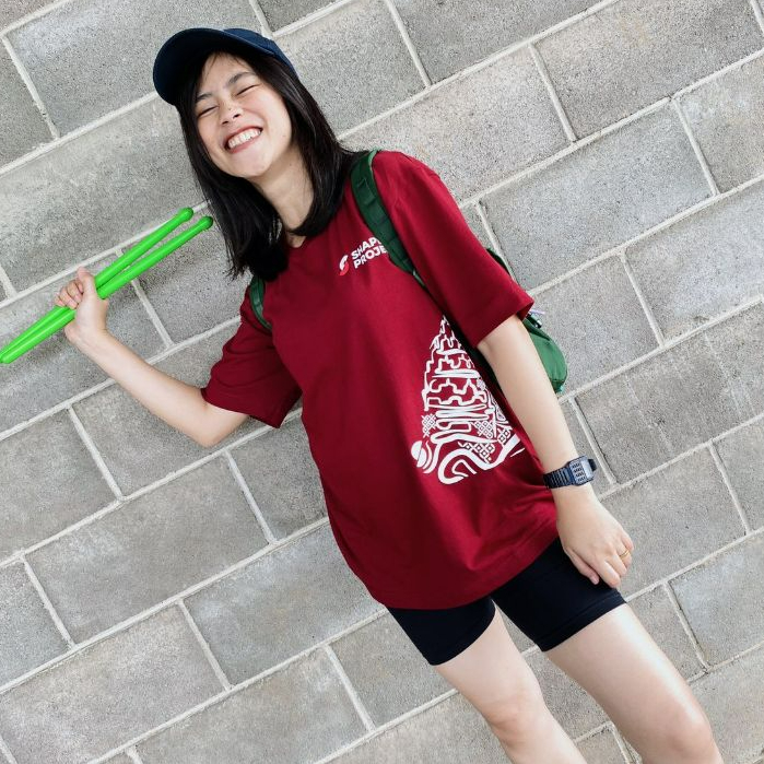 Jual Kaos Maroon Shape Project Vol.4 Logo Dakir Prambanan Wanita Pria 2 ...