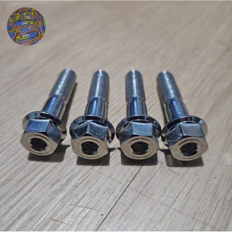 Jual baut stainless segitiga shock depan beat vario nmax aerox pcx ...