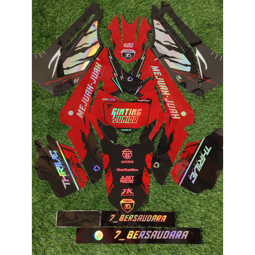 Jual DECAL CRF 150L HOLOGRAM DECAL CRF FULLBODY CUSTOM | Shopee Indonesia