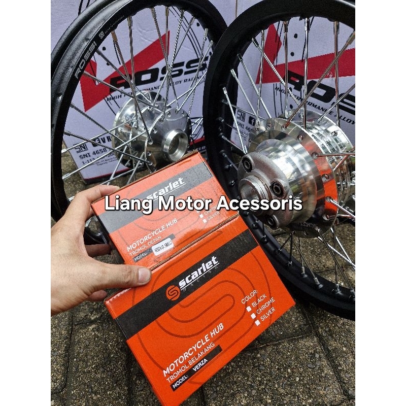 Jual Sepaket Velg VRossi Ring 17 Tromol Set Jari2 - Honda CB 150 Verza ...