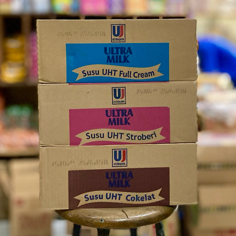 Jual ULTRAJAYA SUSU UHT 200ml (DUS) | Shopee Indonesia