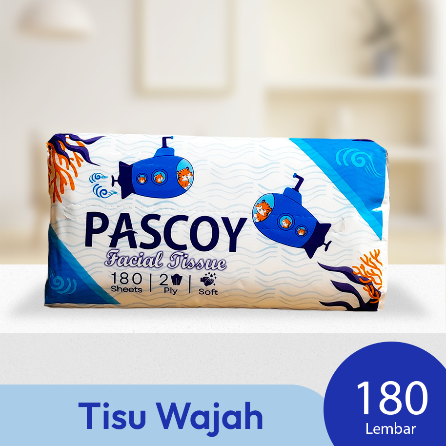 Jual Pascoy Facial Tissue 180 Lembar / Pascoy - Facial Tissue 180 ...