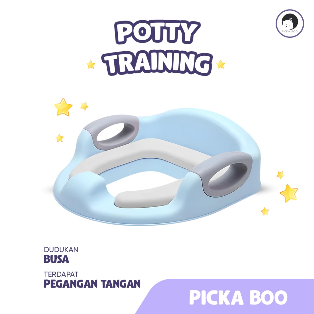 Jual PICKA BOO Toilet ladder kids tangga toilet potty chair anak toilet ...