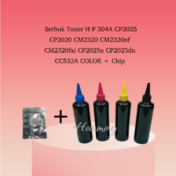 Jual Serbuk Toner HP 304A CP2025 CP2020 CM2320 CM2320nf CM2320fxi ...