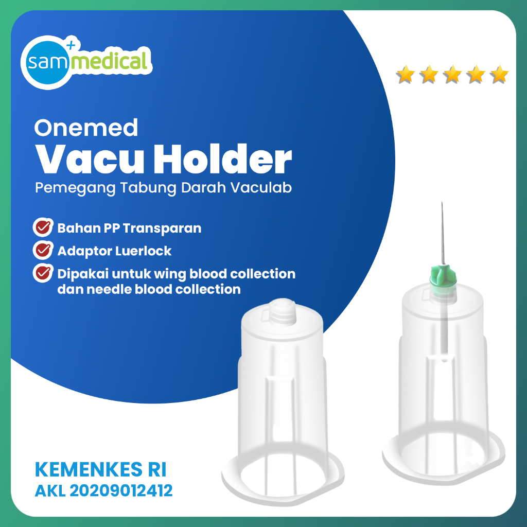 Jual Onemed Vacutainer Holder PER PCS / Pemegang Tabung Darah / Vacu ...