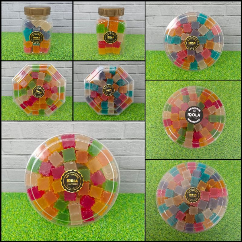 Jual Manisan Agar Agar Kering / Kohakuto / Edible Crystal / Crystal ...