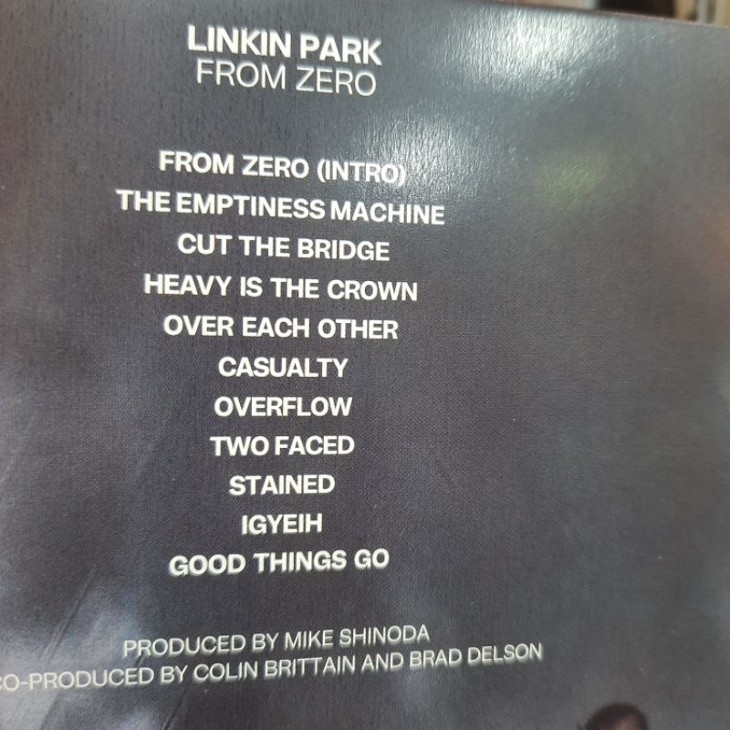 Jual CD. LINKIN PARK FROM ZERO NEW ALBUM ORIGINAL | Shopee Indonesia
