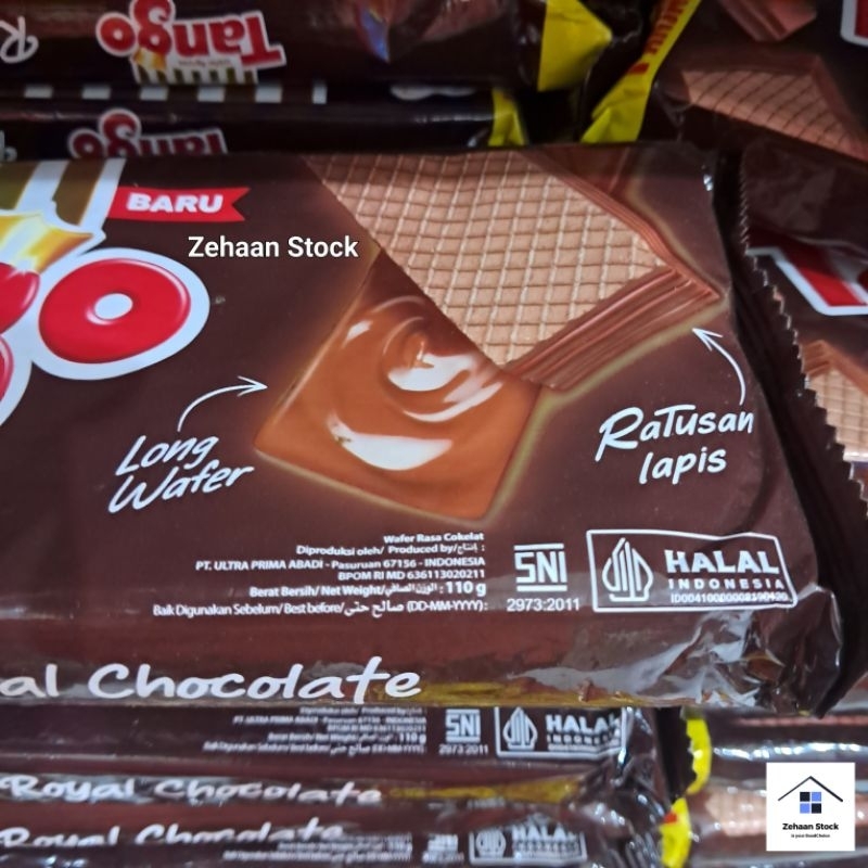 Jual Wafer Tango Royal Chocolate 110 gram | Shopee Indonesia