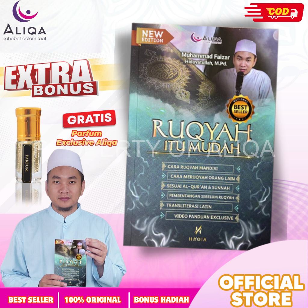 Jual ORIGINAL Buku Ruqyah Itu Mudah Karya Ustadz Muhammad Faizar ...