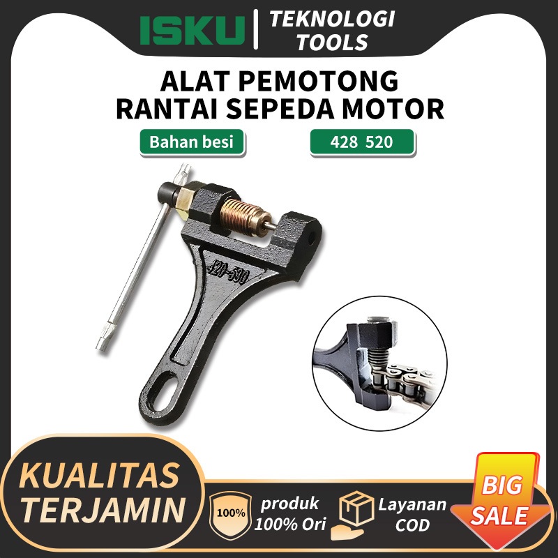 Jual Isku Alat Potong Rantai Sepeda Motor Termurah Chain Breaker 420 ...