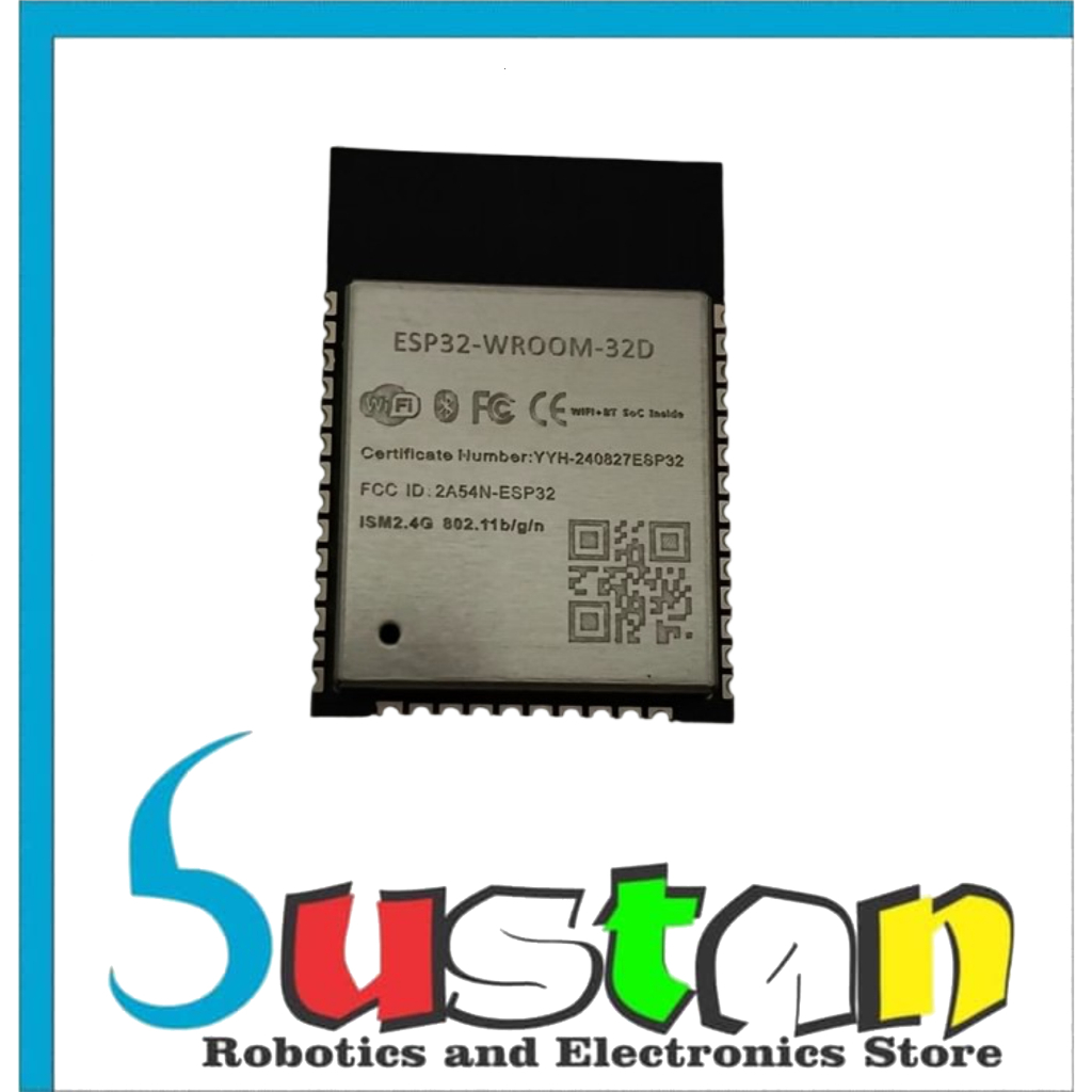 Jual ESP32D ESP-32 ESP-WROOM-32 ESP32D ESP-32D ESP-WROOM-32D | Shopee Indonesia