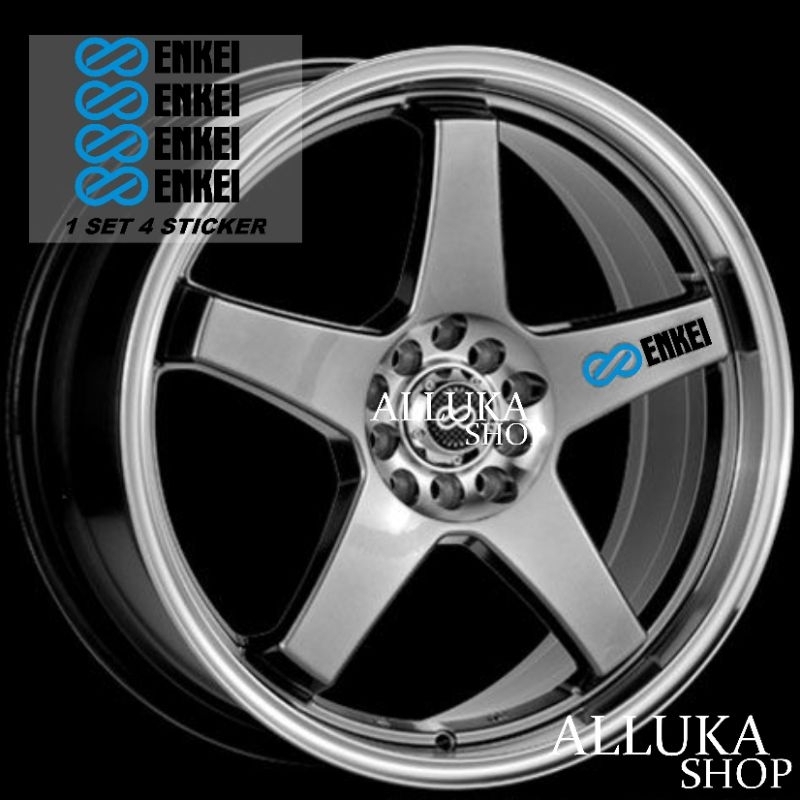 Jual sticker velg mobil. sticker velg enkei | Shopee Indonesia