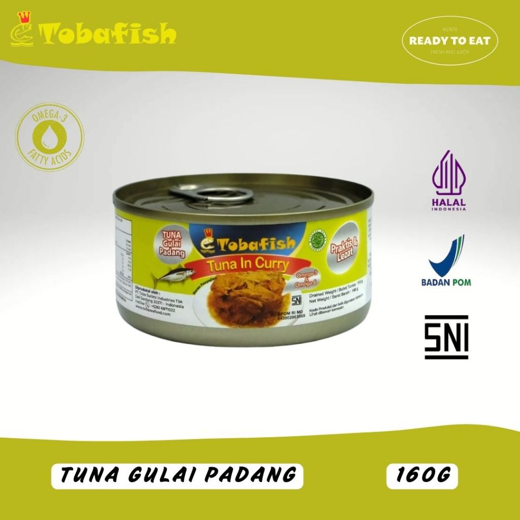 Jual Tuna Kaleng / Canned Tuna Gulai Padang / Tuna Can in Curry 160 ...