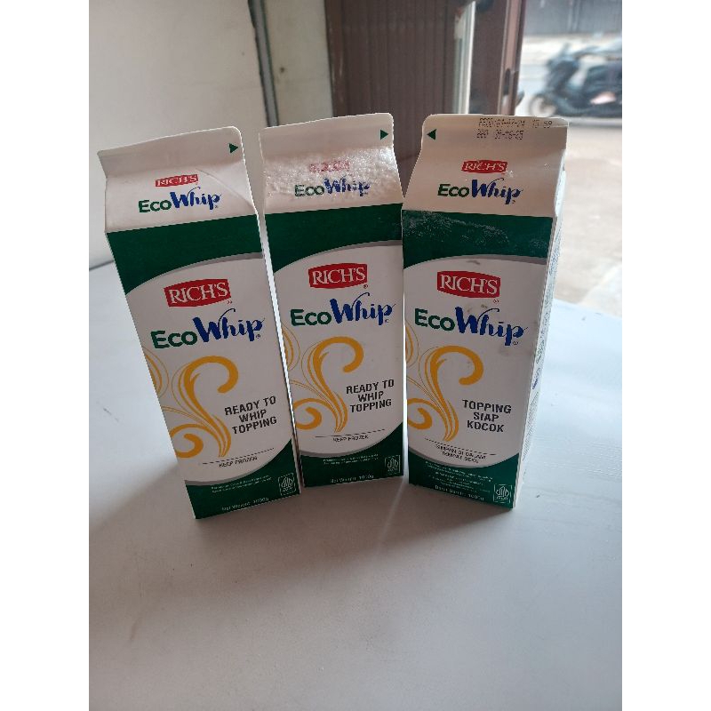 Jual eco whip rich 1000ml | Shopee Indonesia