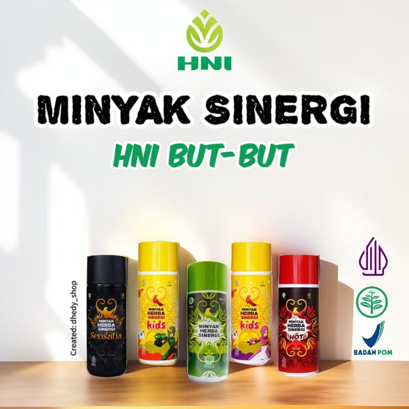 Jual 1 Botol HNI Minyak Herbal Sinergi HPAI But-But Serbaguna 100 ml ...
