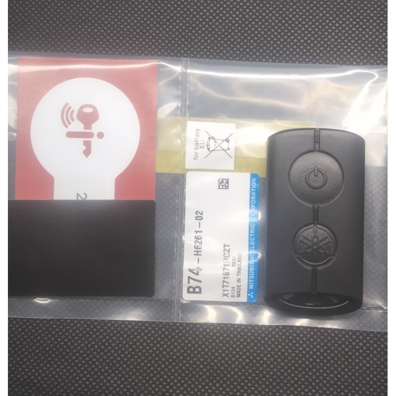 Jual remote keyless kunci OEM Yamaha newnmax,nmax, aerox Filano, Lexi ...