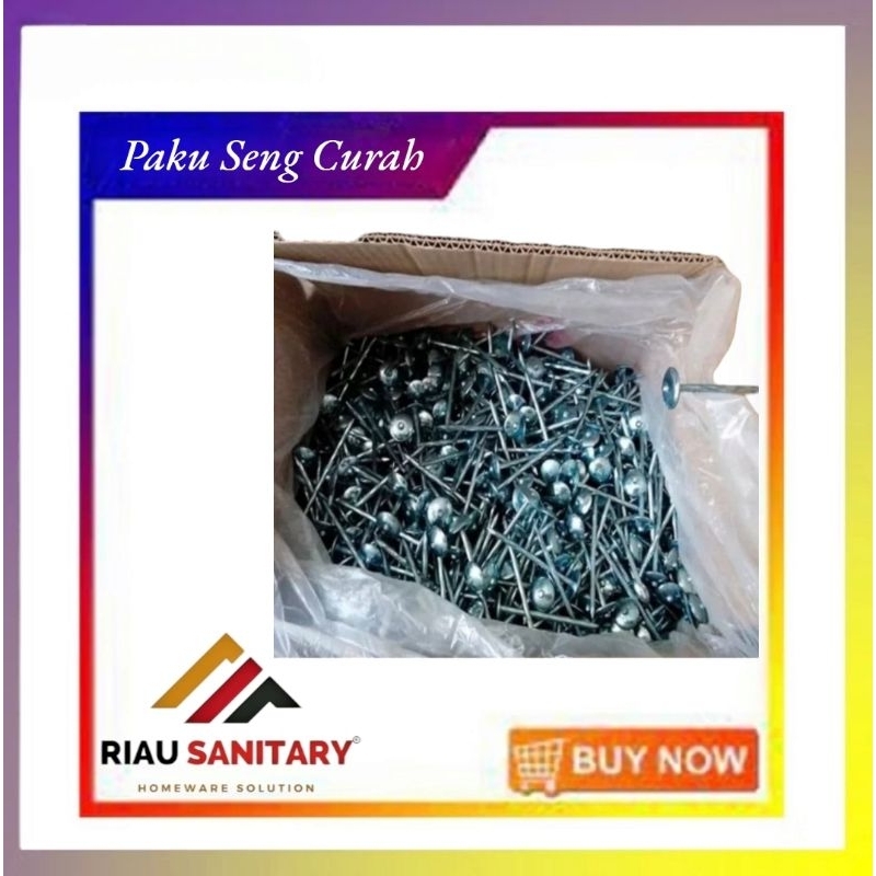 Jual Paku Seng 3/4” / Paku Asbes 2” / Paku Payung 3/4” / Paku Curah 2 ...