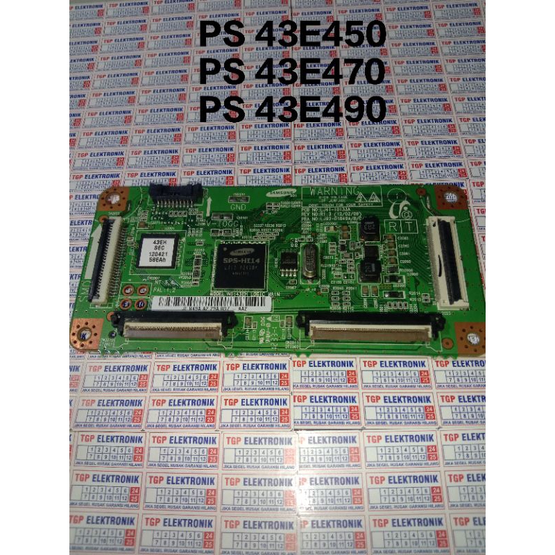Jual TCON TV Plasma Samsung PS43E450 43E470 43E490 - Tcon TV Plasma ...