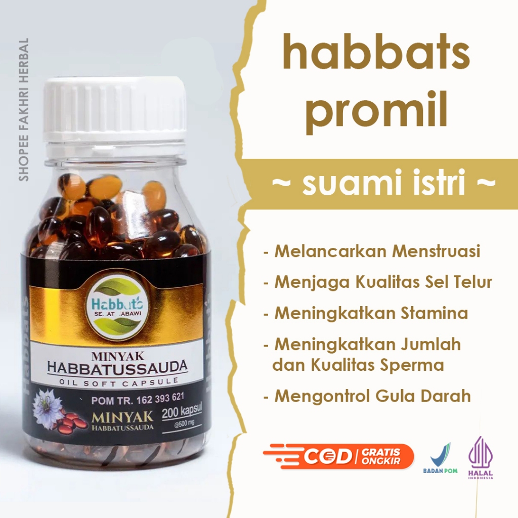 Jual Habbatussauda Promil Original Asli 100 200 Oil Kapsul | Shopee ...