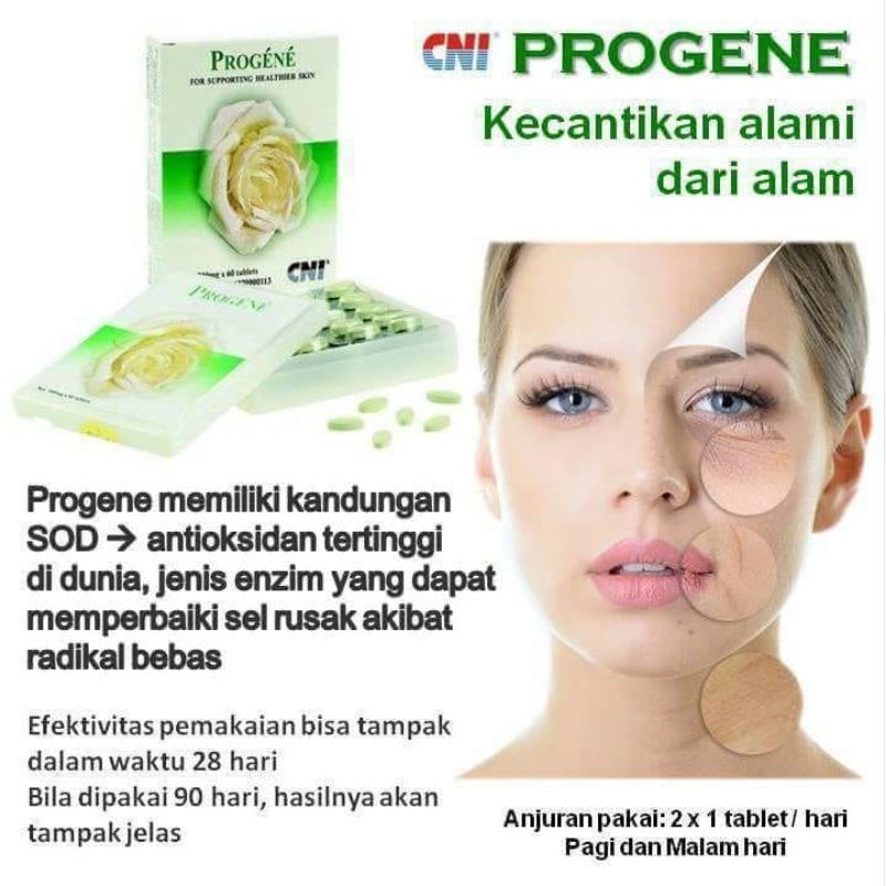 Jual Progene CNI atasi jerawat dan flek2 diwajah , tampak lebih muda ...