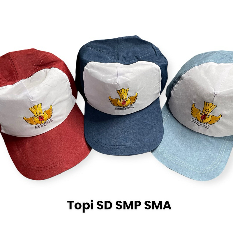 Jual Topi Sekolah SD SMP SMA | Shopee Indonesia