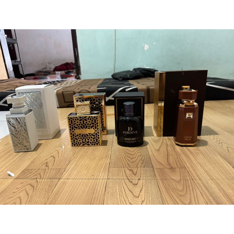Jual JUAL PARFUM PRELOVED, VARAKH SILVER, RAYHAN ELIXIR, FORDIVE SHELBY ...