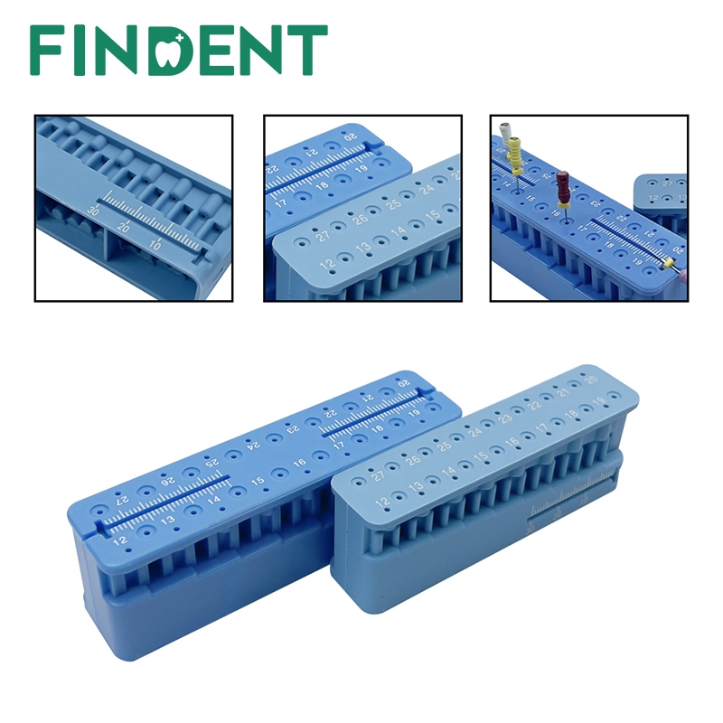 Jual Dental Endodontic Ruler Block Files Measuring Tools Accessory/Blok ...