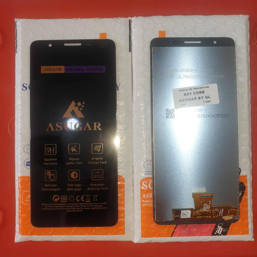 Jual LCD + TS SAM A01 CORE/A013 BLACK | Shopee Indonesia