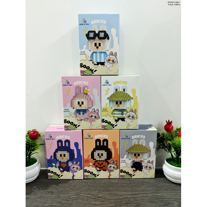 Jual Lego Bricks Mainan Balok Susun Labubu Viral | Shopee Indonesia