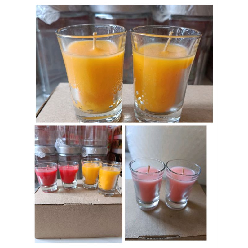 Jual Lilin warna warni candle light dinner | Shopee Indonesia